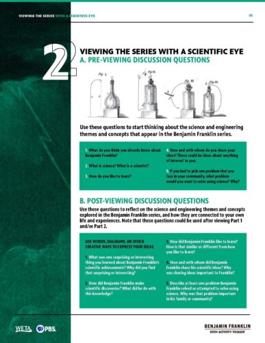 Educational Activities | Benjamin Franklin | Ken Burns | PBS