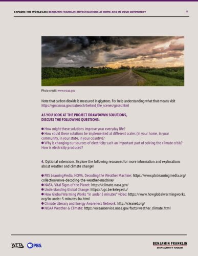 Educational Activities | Benjamin Franklin | Ken Burns | PBS