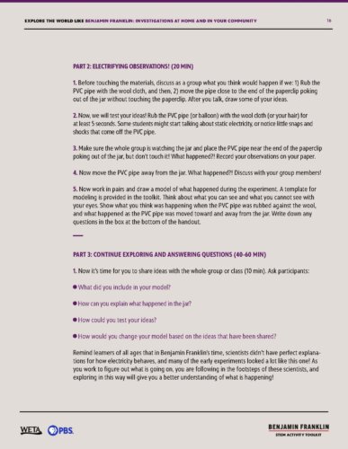 Educational Activities | Benjamin Franklin | Ken Burns | PBS