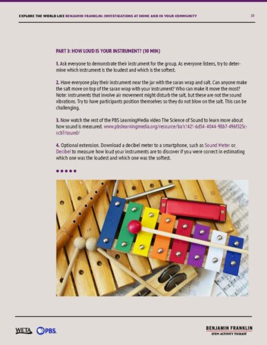 Educational Activities | Benjamin Franklin | Ken Burns | PBS