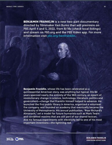 Educational Activities | Benjamin Franklin | Ken Burns | PBS
