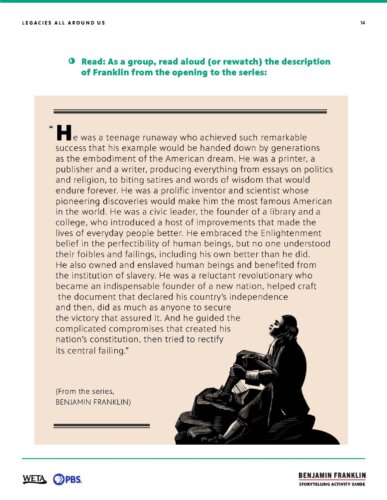 Educational Activities | Benjamin Franklin | Ken Burns | PBS