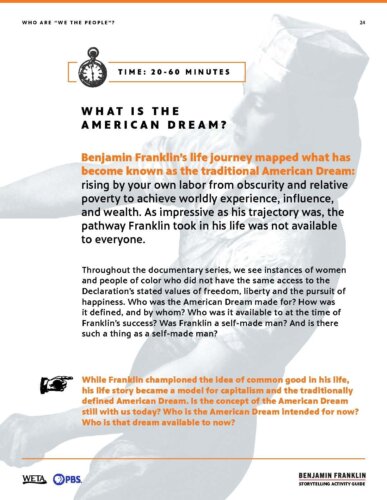 Educational Activities | Benjamin Franklin | Ken Burns | PBS