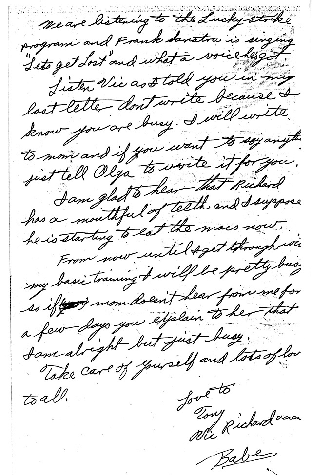 Letters | The War | Ken Burns | PBS